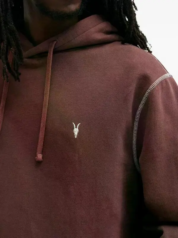 ALLSAINTS Amir Contrast-stitch Hoodie