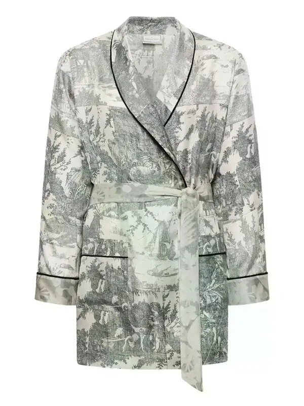 PIERRE-LOUIS MASCIA Aloegum Robe - Grey
