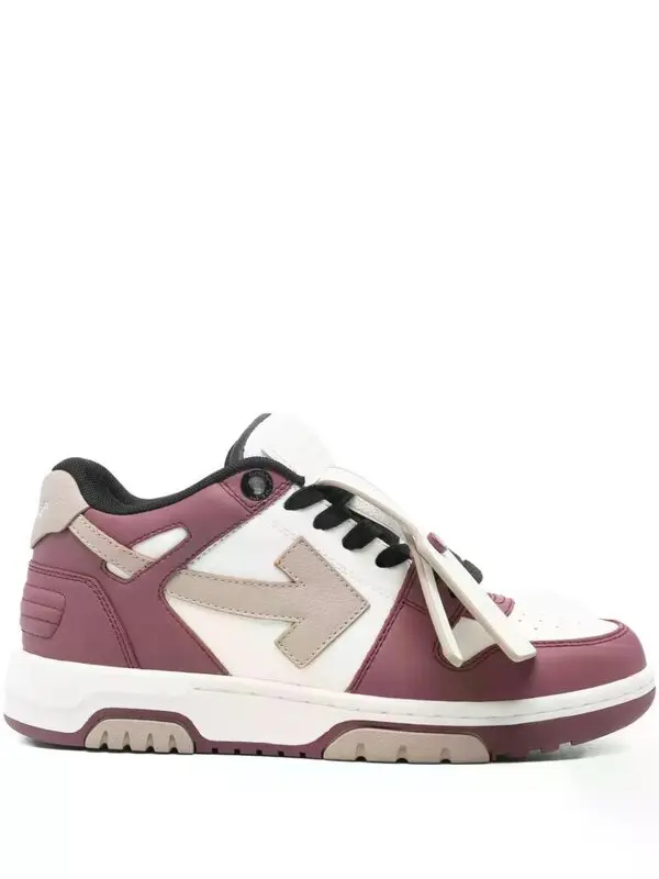 Off-White Out Of Office Leather Sneakers - Red