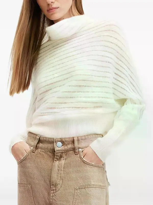 ALLSAINTS Ridley Striped High-neck Sweater