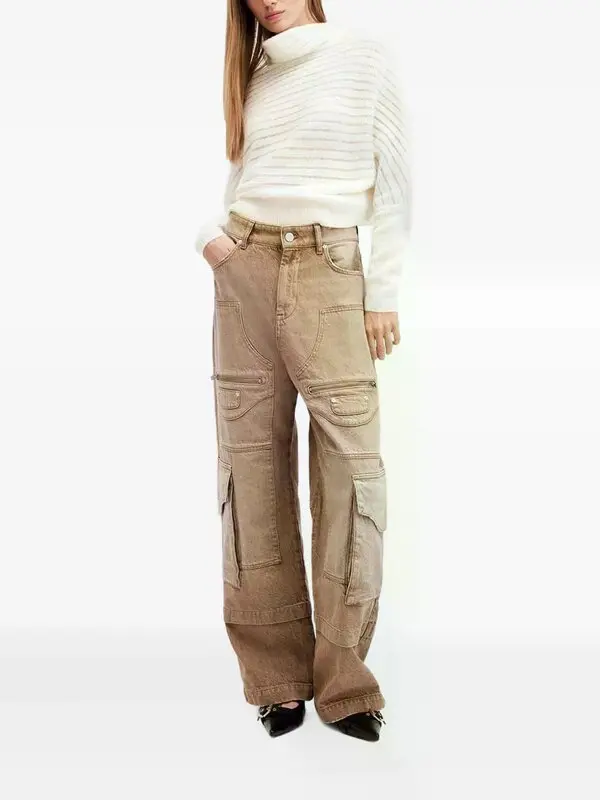ALLSAINTS Ridley Striped High-neck Sweater