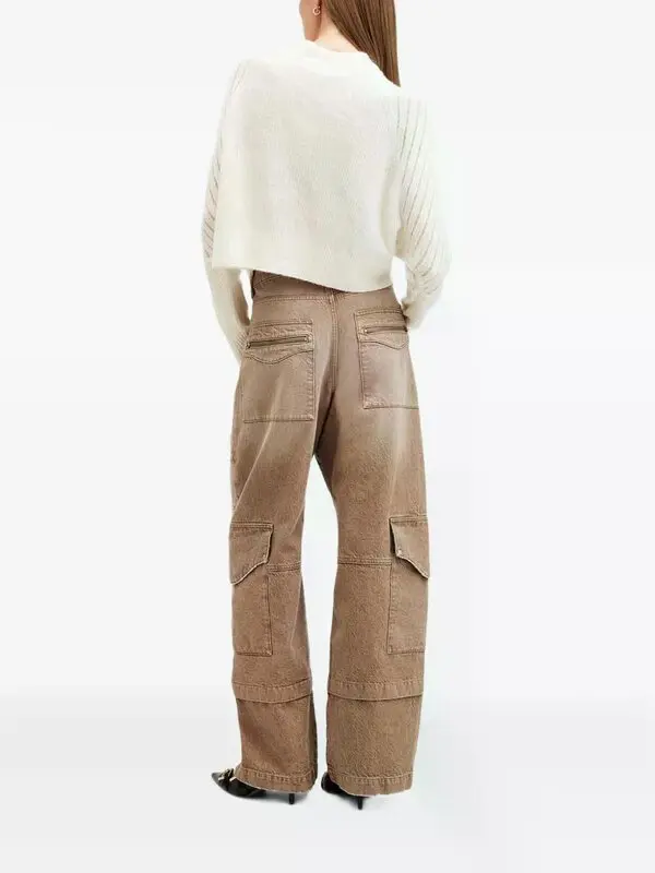 ALLSAINTS Ridley Striped High-neck Sweater
