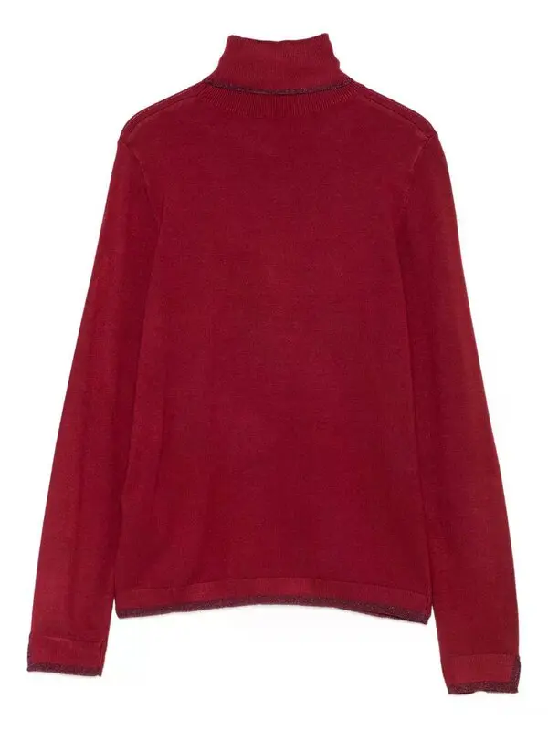 Liu Jo Roll-neck Jumper With Glitter Detail