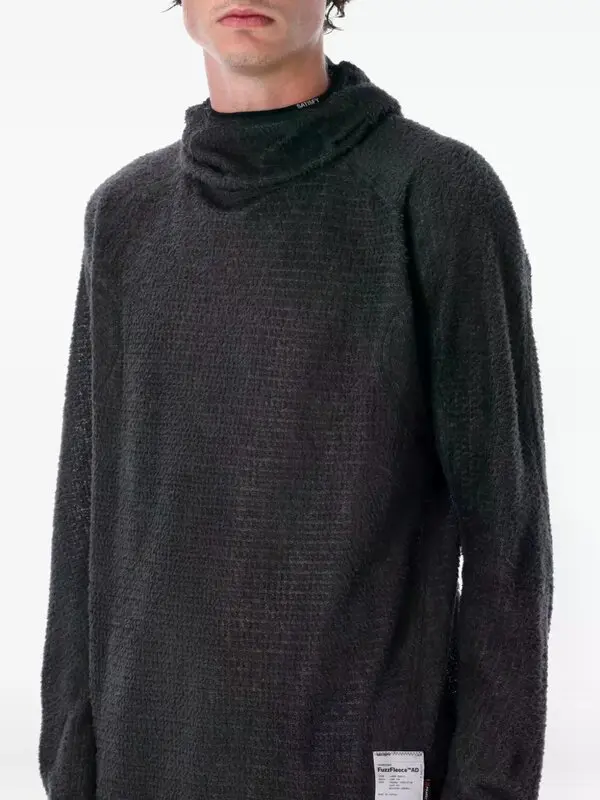 Satisfy Funnel-neck Fleece Hoodie
