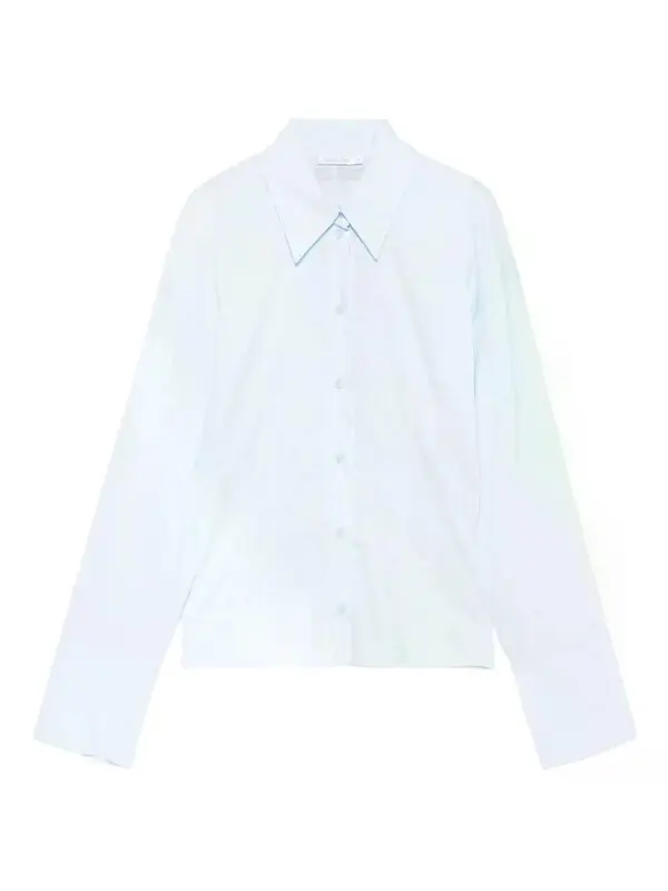 Patrizia Pepe Long-sleeve Shirt - Blue