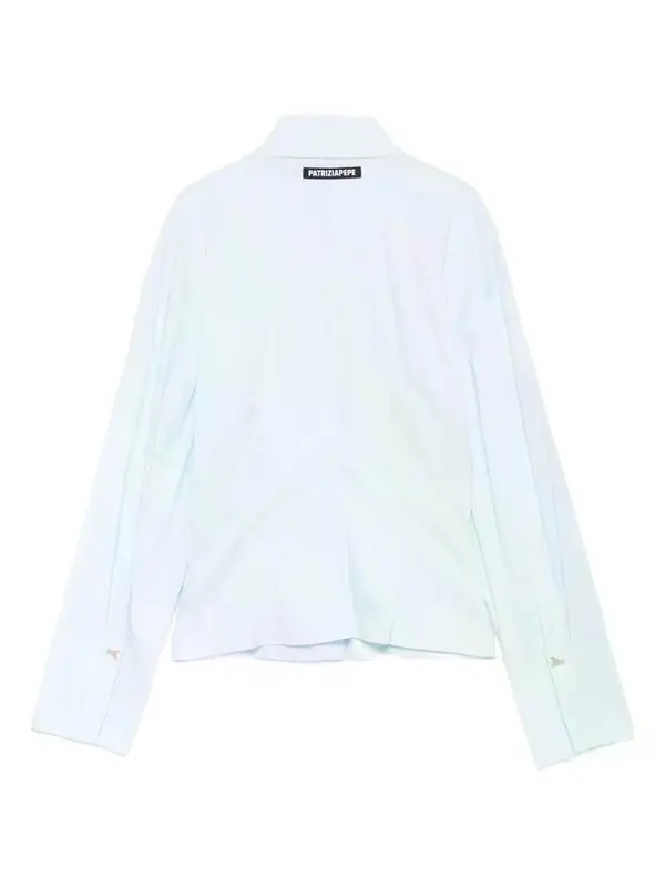 Patrizia Pepe Long-sleeve Shirt - Blue