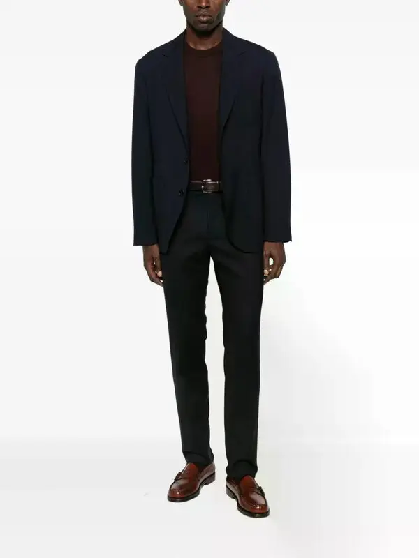 Paul Smith Round-neck Wool Sweater - Brown