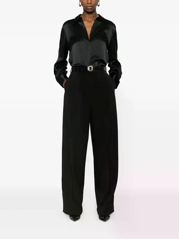 THELATEST Pleat-detail Trousers