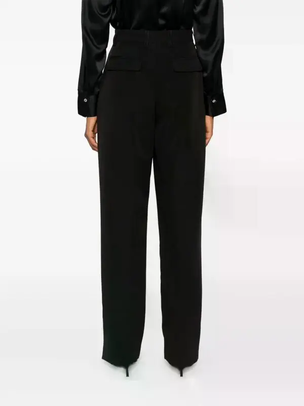 THELATEST Pleat-detail Trousers