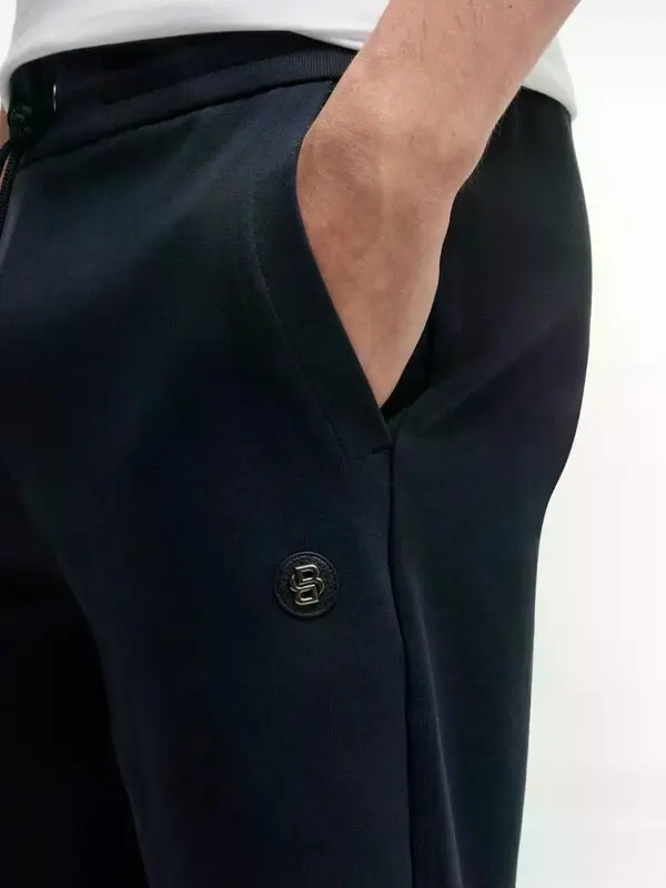 BOSS Logo-patch Drawstring Shorts