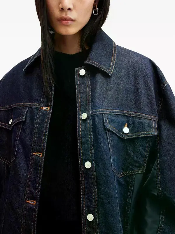 ALLSAINTS Dillan Denim Panelled Jacket