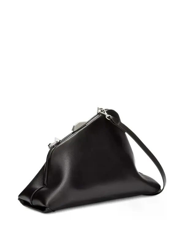 Attico Small Leather Clutch Bag