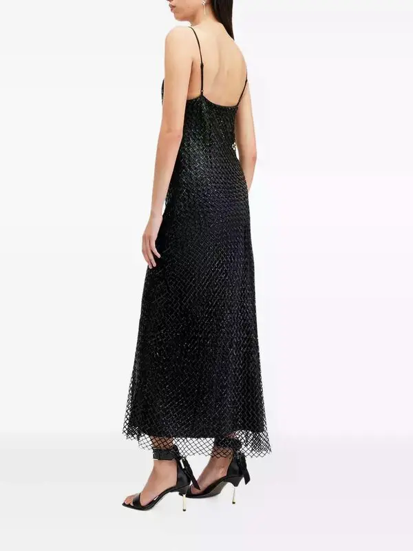 ALLSAINTS Chantelle Sequin-embellished Slip Dress