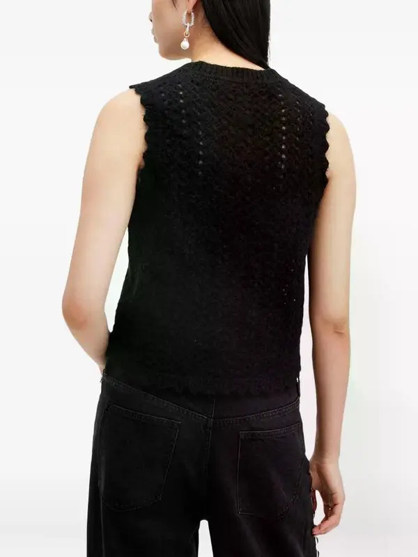 ALLSAINTS Vivian Scalloped Tank Top