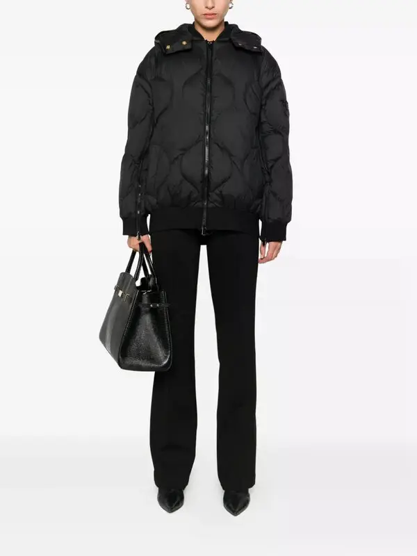 Pinko Quilted Hooded Jacket