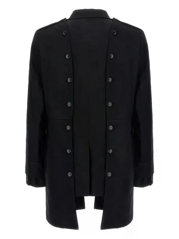 Comme Des Garçons Double-layer Blazer Coat