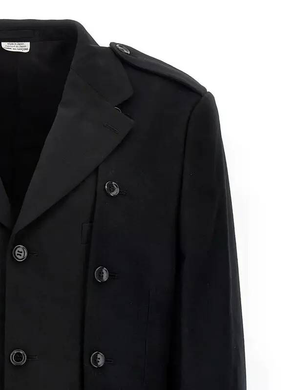 Comme Des Garçons Double-layer Blazer Coat