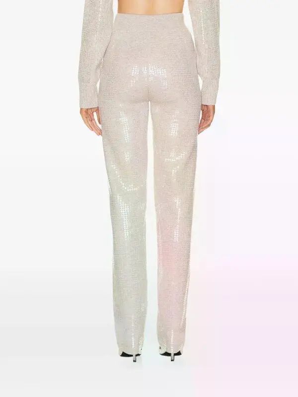 Burberry Sequin-embellished Straight Leg Pants