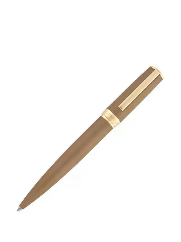 BOSS Logo-engraved Pen - Brown