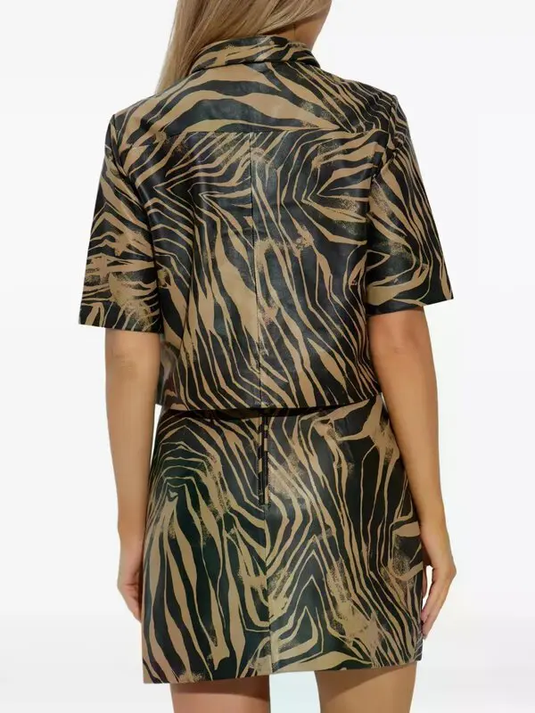 Munthe Zebra-print Shirt