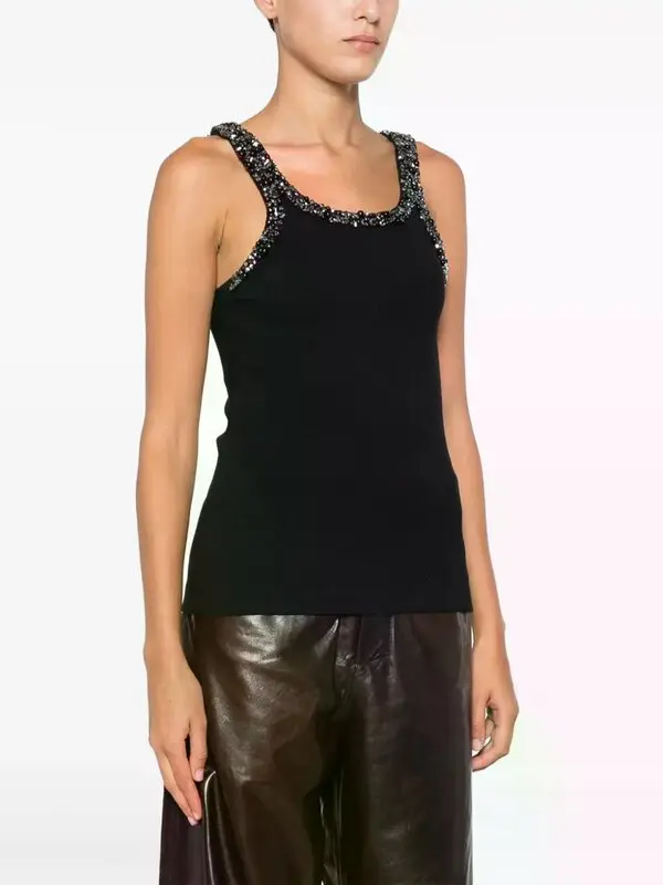 Pinko Embellished Sleeveless Top