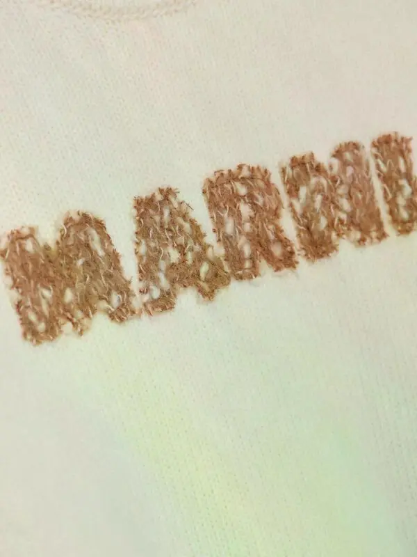 Marni Logo Embroidered Jumper