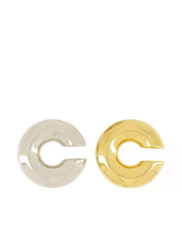 Rabanne Crystal-embellished Earring Set - Silver
