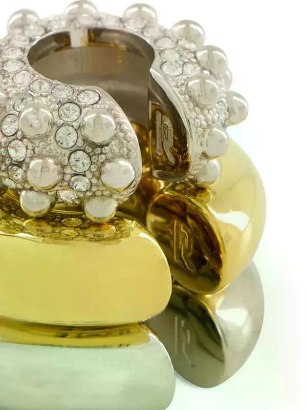 Rabanne Crystal-embellished Earring Set