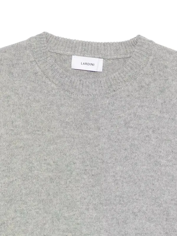 LARDINI Ribbed Crew-neck Sweater
