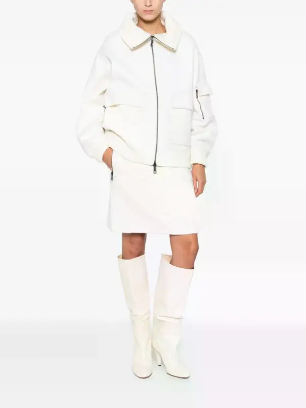 P.a.r.o.s.h Zip-front Patch-pocket Jacket