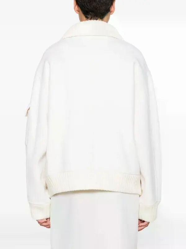 P.a.r.o.s.h Zip-front Patch-pocket Jacket