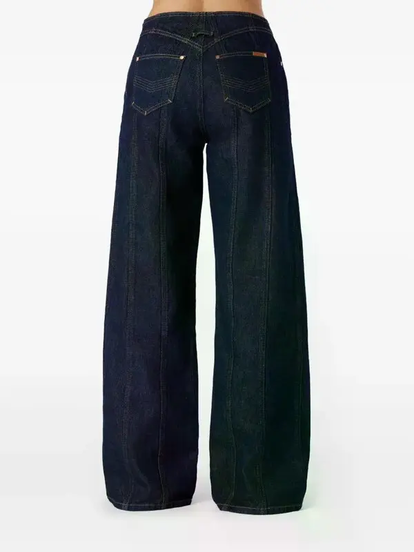 NO44 Cotton Wide-leg Jeans