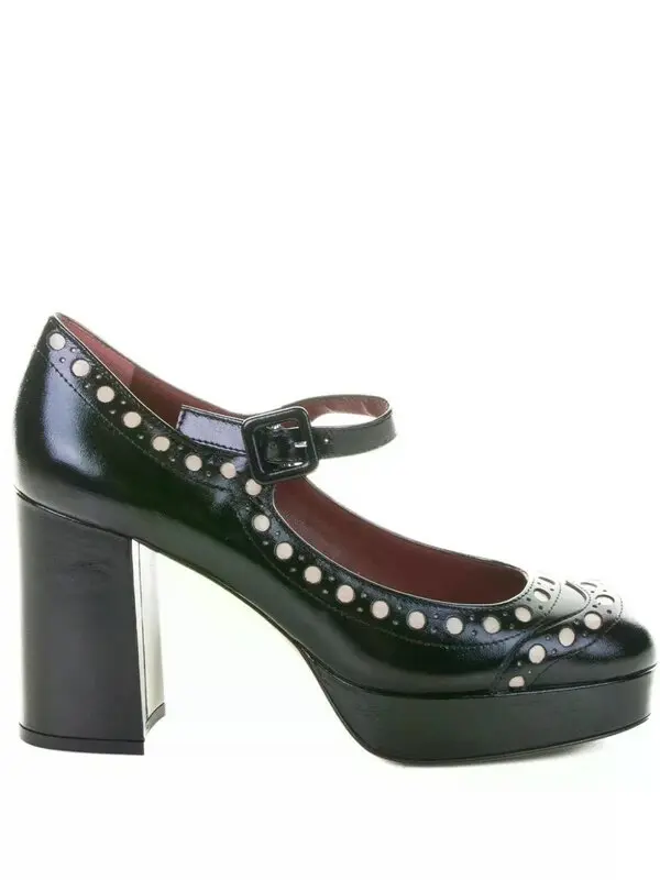 Roberto Festa 80mm Leather Platform Pumps