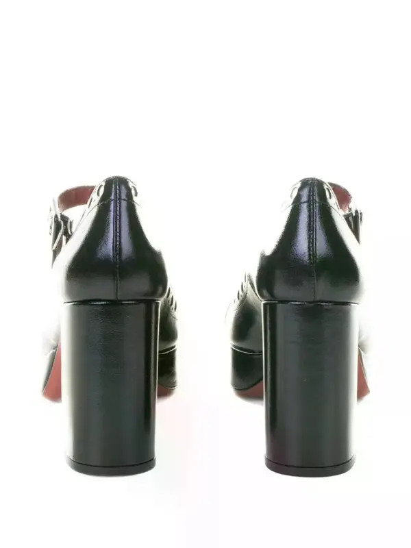 Roberto Festa 80mm Leather Platform Pumps