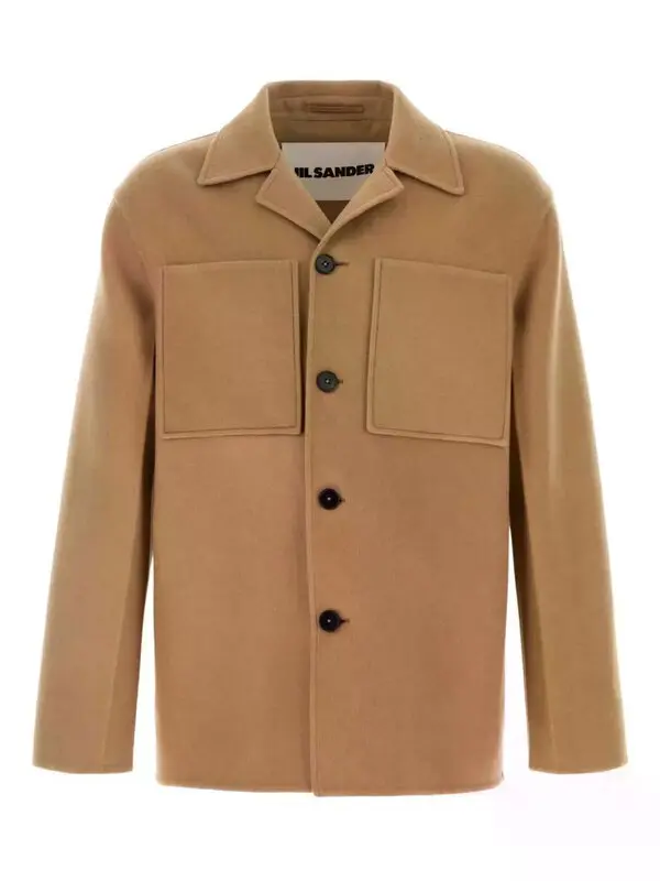 JIL SANDER Cashmere Flannel Jacket
