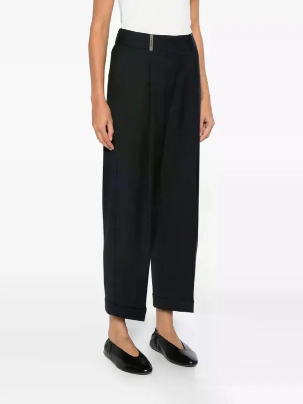Peserico Pleated Cuffed Trousers
