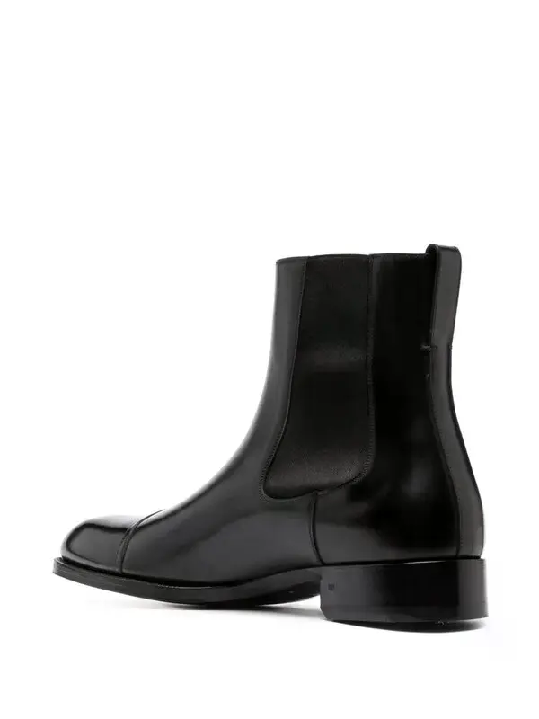 TOM FORD Elkan Leather Chelsea Boots