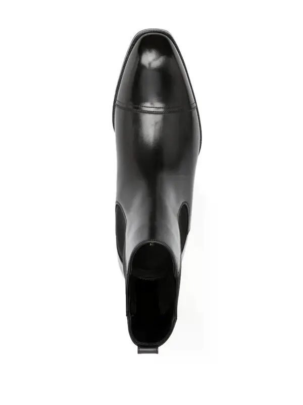 TOM FORD Elkan Leather Chelsea Boots