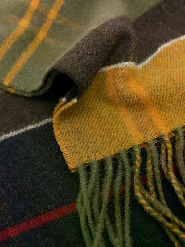 Barbour Plaid-check Print Scarf