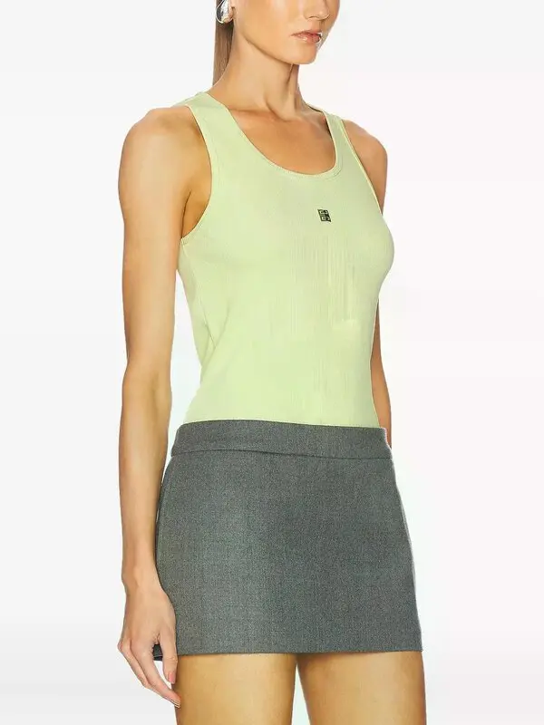 Givenchy Ribbed Logo-detail Tank Top