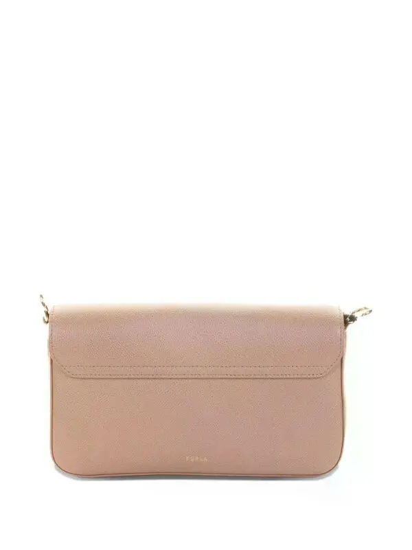Furla Lock-detail Shoulder Bag - Neutrals