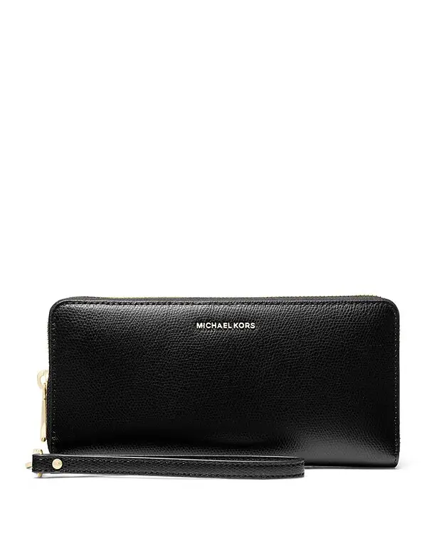Michael Kors Jet Set Travel Continental Wallet - Black