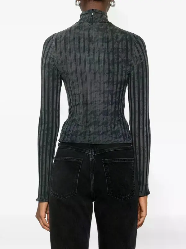 DIESEL® Ribbed High-neck Top