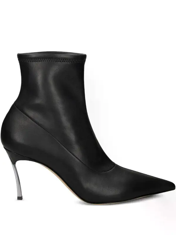 Casadei 80mm Pointed-toe Boots
