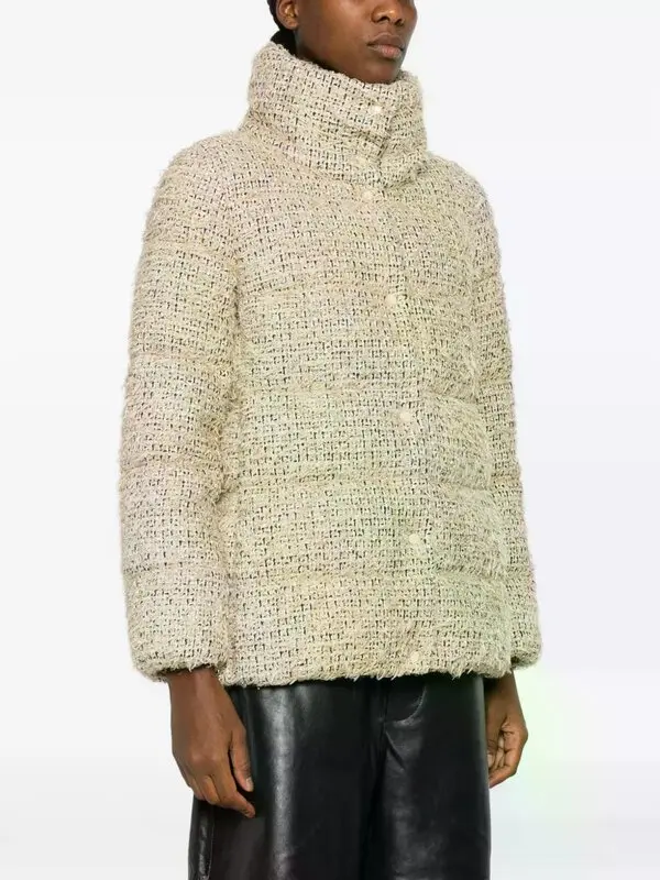 Moncler Tweed Jacket - Neutrals
