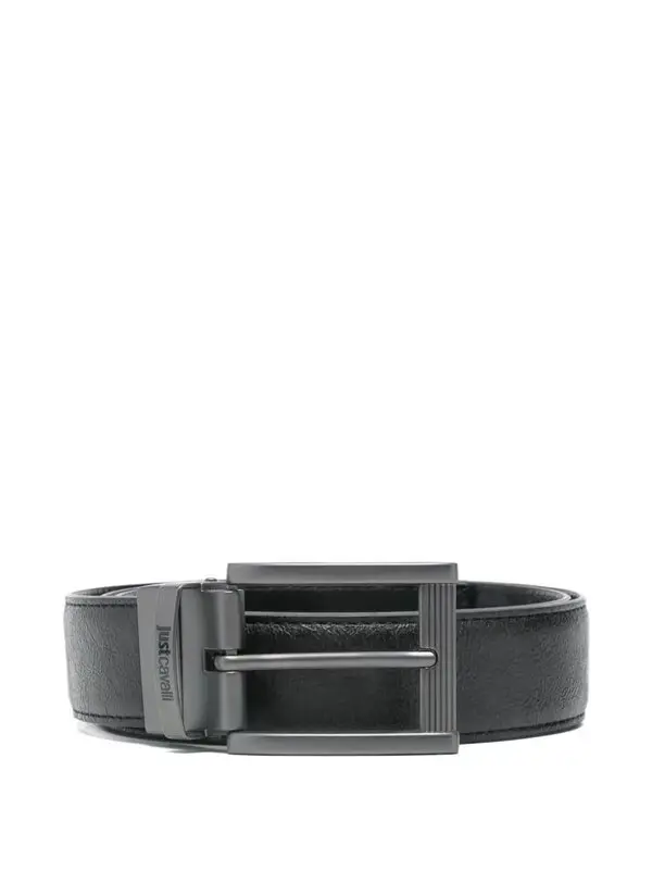 Just Cavalli Leather Belt - Black