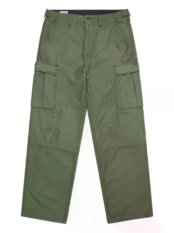 Mastercraft Union Embroidered Cargo Pants - Green