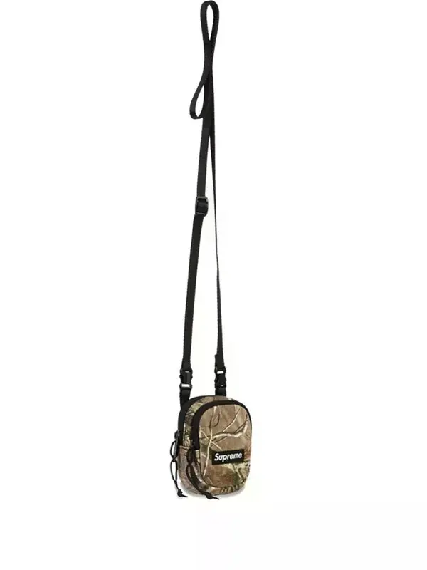 Supreme Printed Crossbody Bag - Brown