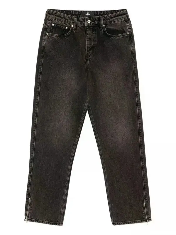 REPRESENT Zip-detail Straight Leg Jeans