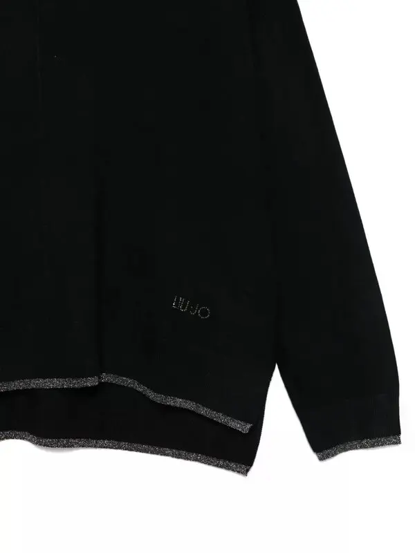 Liu Jo Glitter-trimmed Sweater